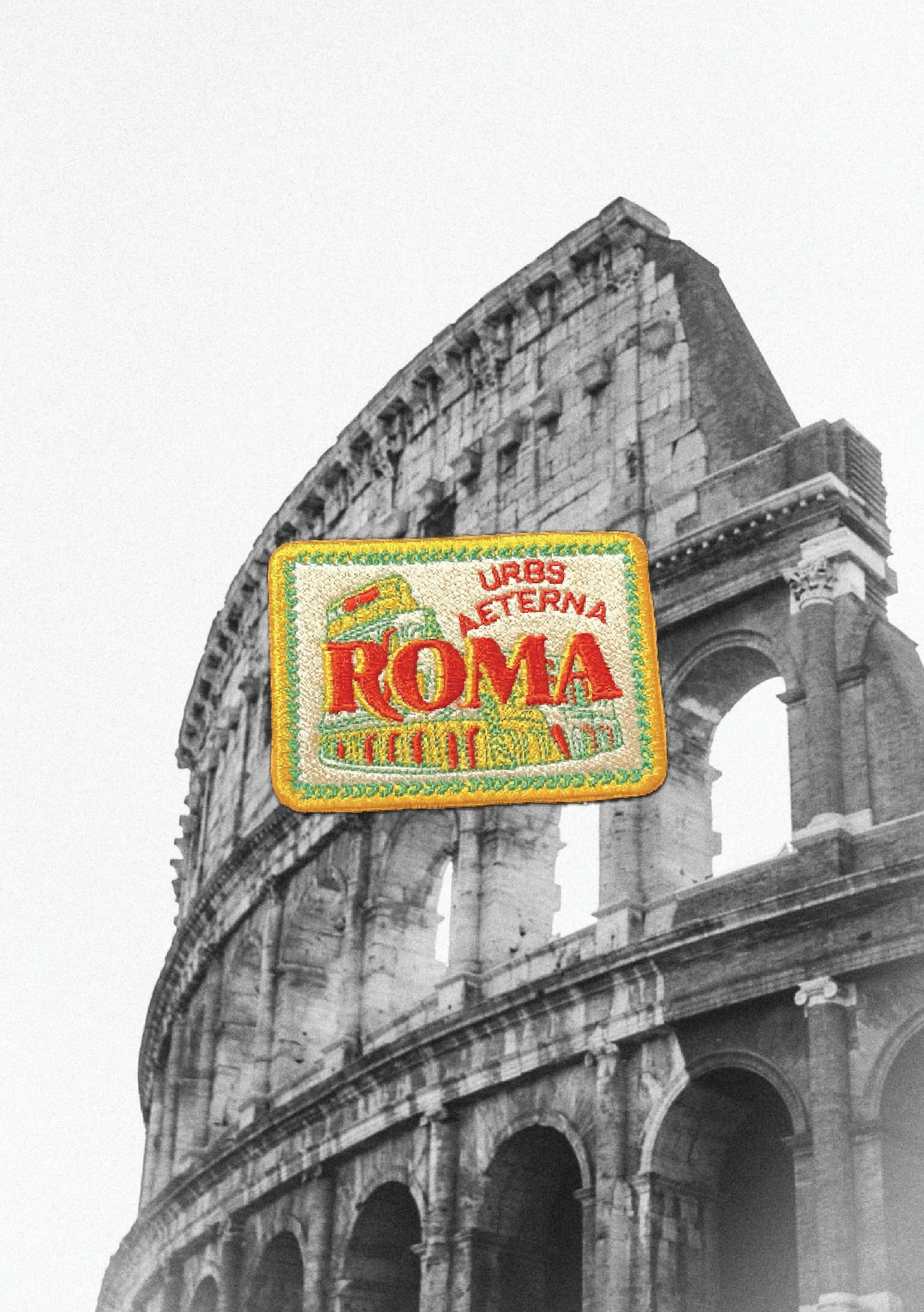 Rome - Patch Brodé • Escales – Komorebi